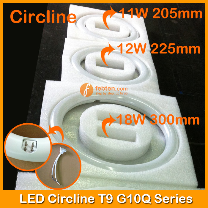 11W LED Circline Light 205mm T9 G10Q