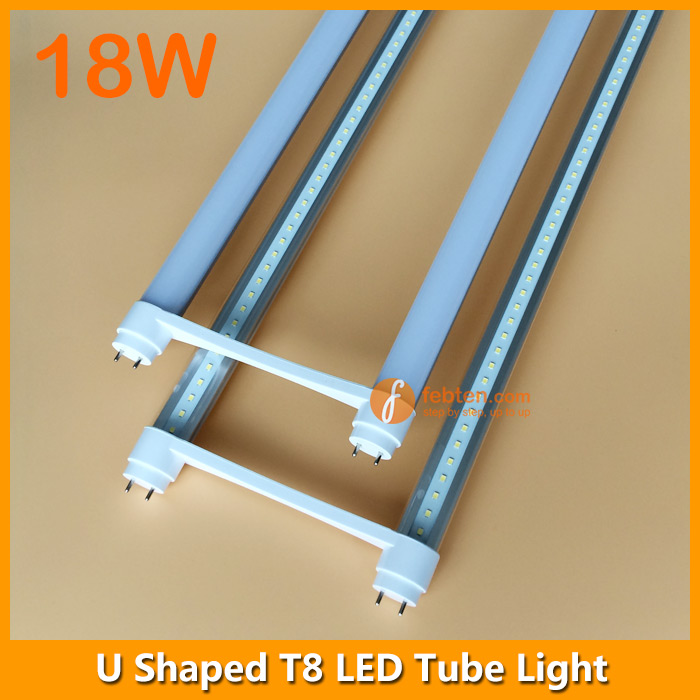 18W LED T8 U Shaped Tube Light G13