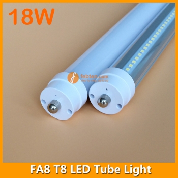 3ft FA8 LED T8 Tube Lamp 18W Single Pin