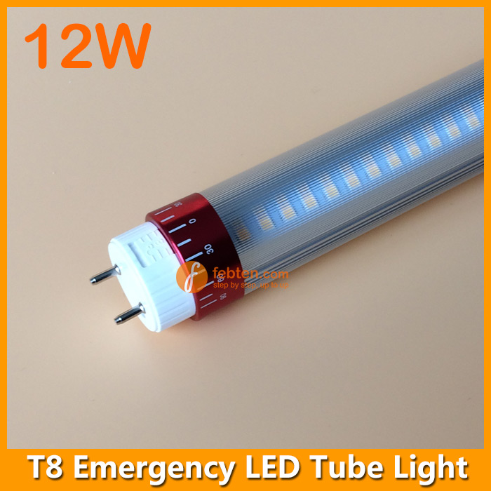 Rechargeable 12W 60cm LED T8 Tube Emergency Lighting
