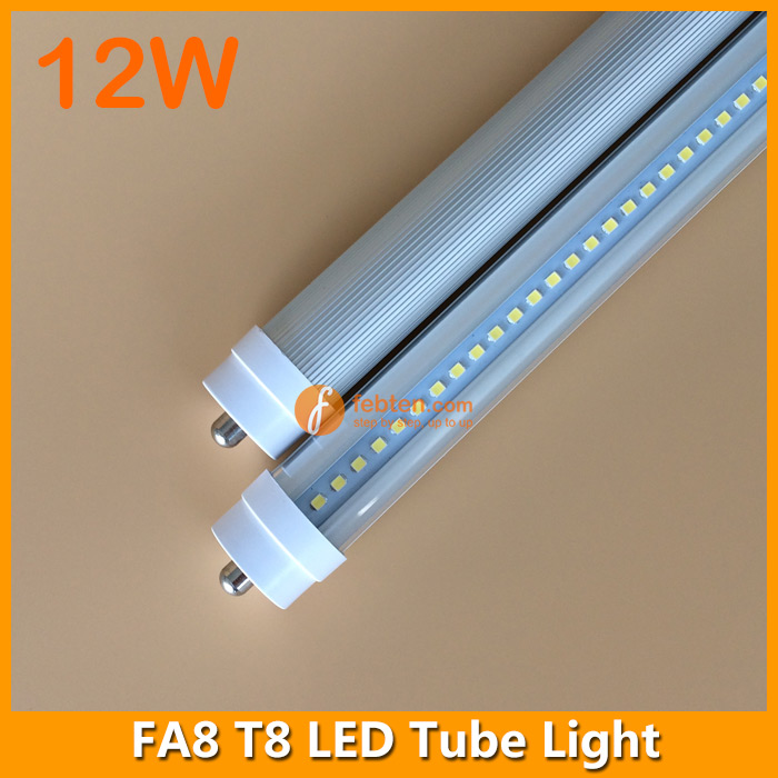 2ft FA8 LED T8 Tube Lamp 12W Single Pin